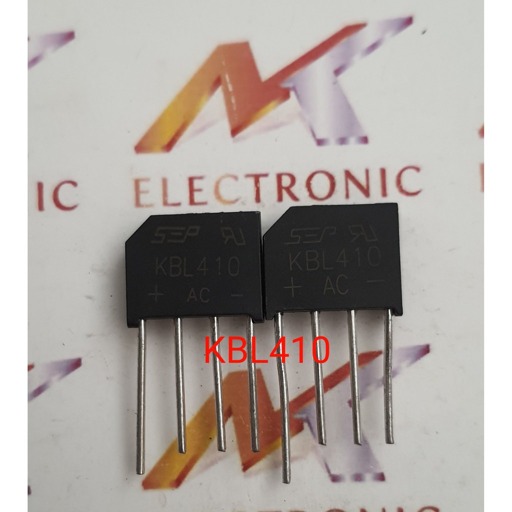Diode Cầu - Chỉnh Lưu Cầu KBL410 410 4A 1000V DIP-4 Mới 100% (con ...