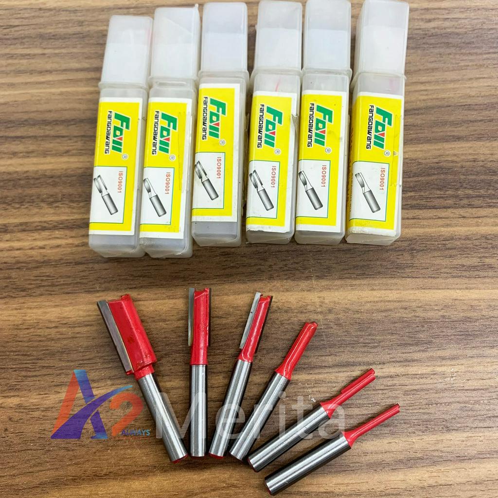 Mũi phay thẳng cốt 1/4" (6.35mm) Fanga (tùy chọn size) | Shopee Việt Nam