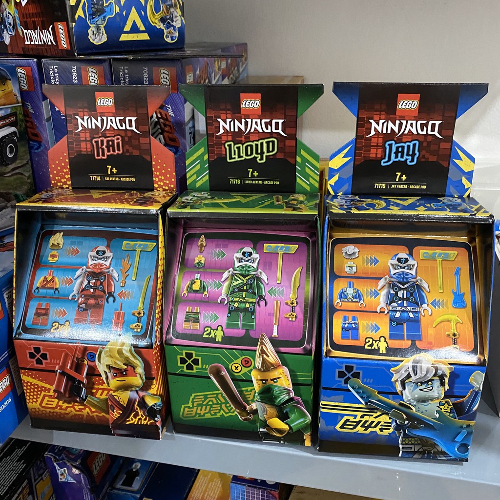 Đồ chơi lắp ráp LEGO Ninjago Arcade Pod Kai / Lloyd / Jay | Shopee Việt Nam