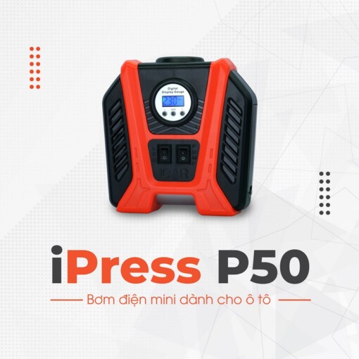 Bơm Điện Mini Ô Tô IPress P50 | Shopee Việt Nam