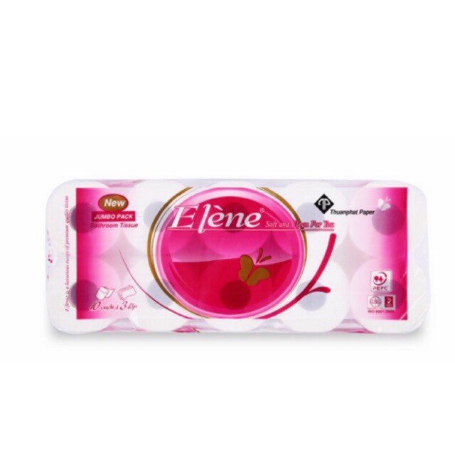 Một Bịch Giấy Vệ Sinh Elene 4 Lớp Siêu Đẹp Có Lõi Và Không Lõi | Shopee ...