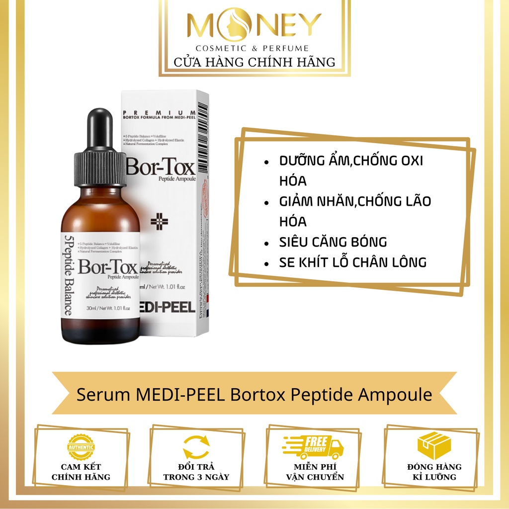 Serum Căng Bóng Da MEDI-PEEL Bortox Peptide Ampoule | Shopee Việt Nam
