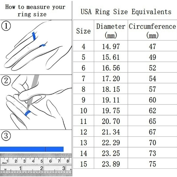 65 mm ring size us store