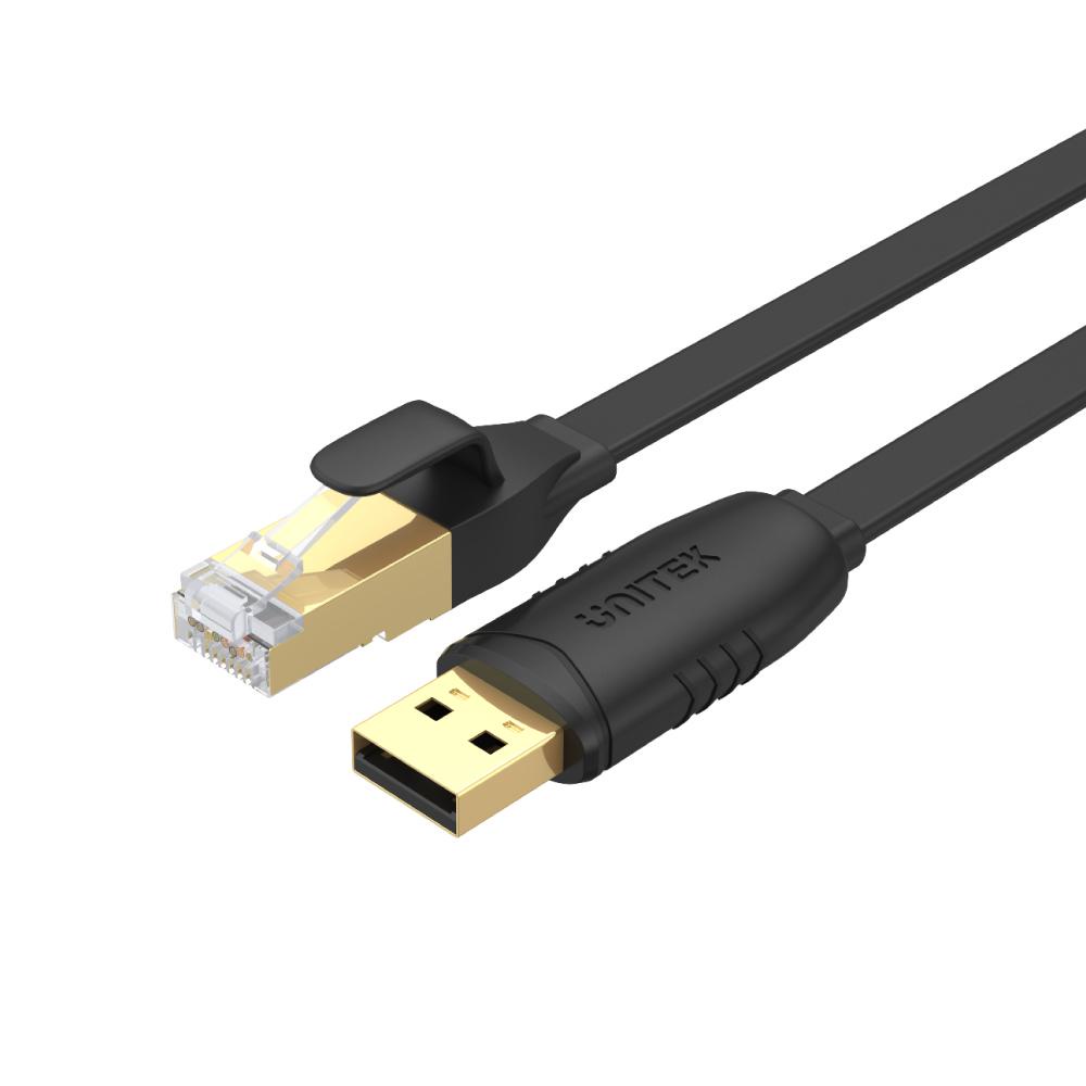 CÁP LẬP TRÌNH USB - RJ45 1M8 Y-SP 02001B UNITEK,Cáp lập trình Console ...