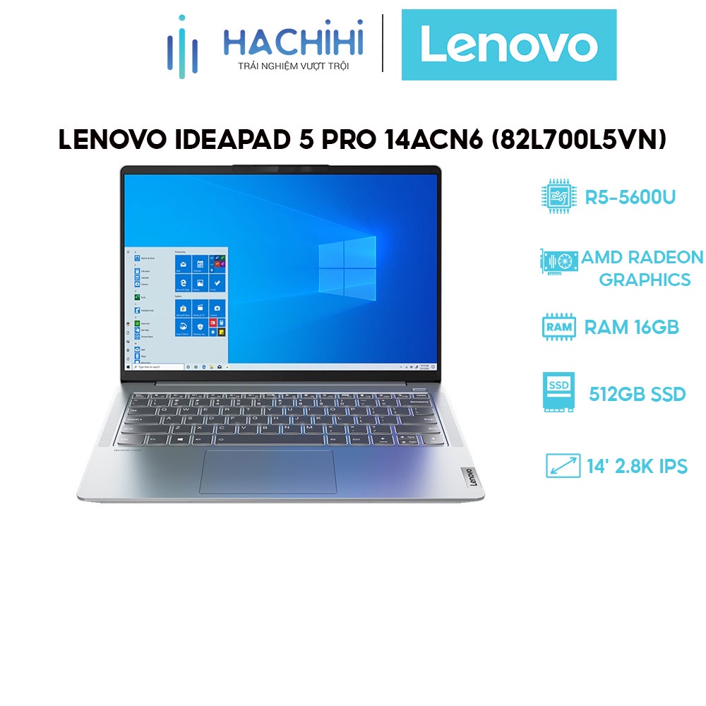 Laptop Lenovo IdeaPad 5 Pro 14ACN6 (82L700L5VN) (R5-5600U |16GB|512GB ...