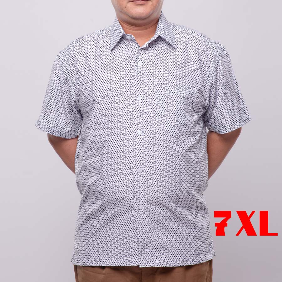Sơ Mi Cho Người Lớn Tuổi Ngắn Tay Từ 90kg-100kg 1m65–1m8 (Size 7XL) Có Đủ Size | Shopee Việt Nam