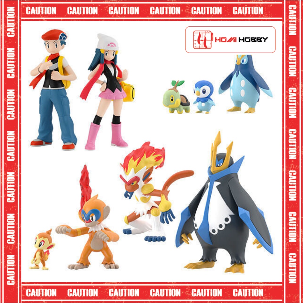 Mô hình Pokemon Bandai Scale World 1/20 Sinnoh Vol 1 | Shopee Việt Nam