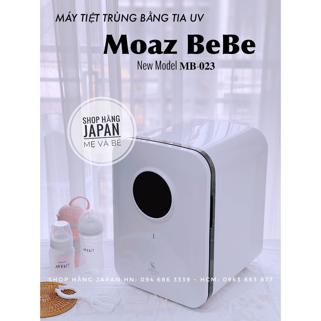 Máy tiệt trùng sấy khô Moaz BéBé MB023 diệt khuẩn khử mùi tia UV và bảo ...