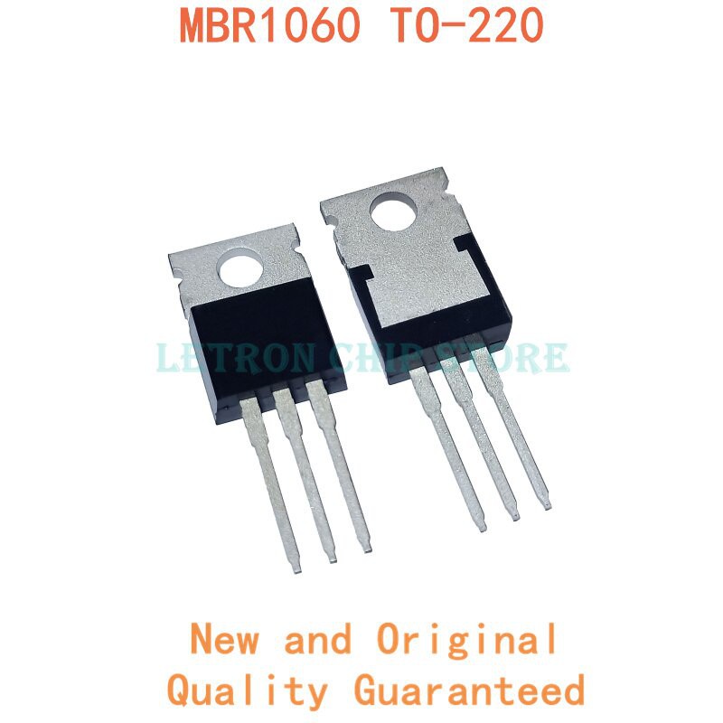 Bộ 10 Đi Ốt Bán Dẫn mbr1060ct a-220 mbr1060 to220 1060ct b1060g | Shopee Việt Nam