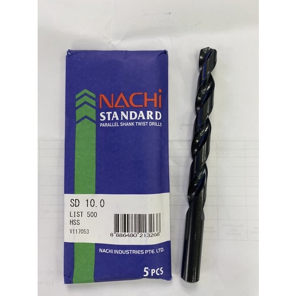 ( Chính hãng) Khoan Nachi List 500 từ phi 9,1 đến 10mm, Hàng chính hãng chất lượng cao. | Shopee ...