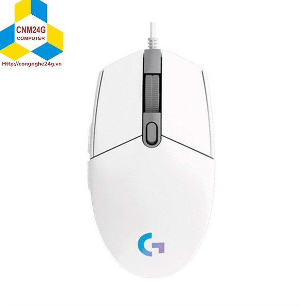 Chuột Logitech G102 Gen II Lightsync RGB Gaming (Trắng) | Shopee Việt Nam