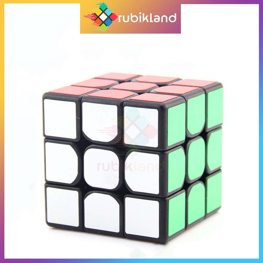 Rubik Half Bright Stickerless 2x2 3x3 4x4 5x5 Pyraminx Megaminx Không ...