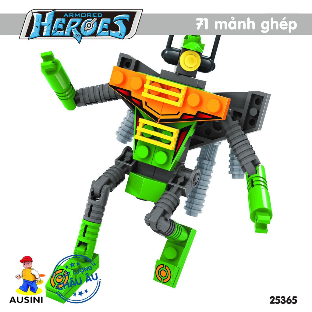 Robot anh hùng Ausini 25365 (71 mảnh ghép) | Shopee Việt Nam