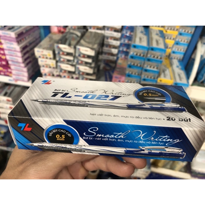 Bút Bi Thiên Long TL027-chính hãng ( 1 hộp 20 chiếc ) | Shopee Việt Nam