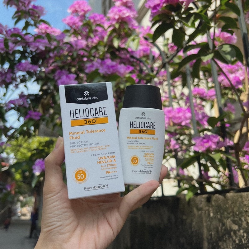 Kem chống nắng Helio Care Mineral Tolerance Fluid | Shopee Việt Nam