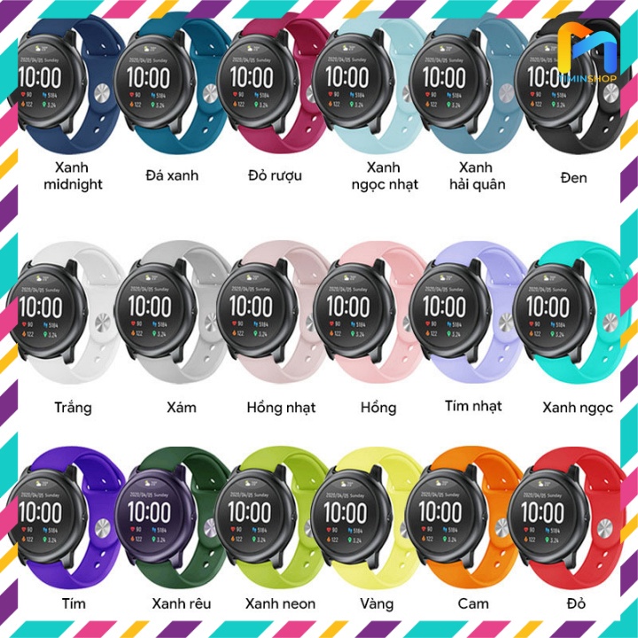Dây đeo Xiaomi Mi Watch/ 2 Pro/ Watch 2/ S4/ S3/ S1/ S1 Active/ Redmi ...