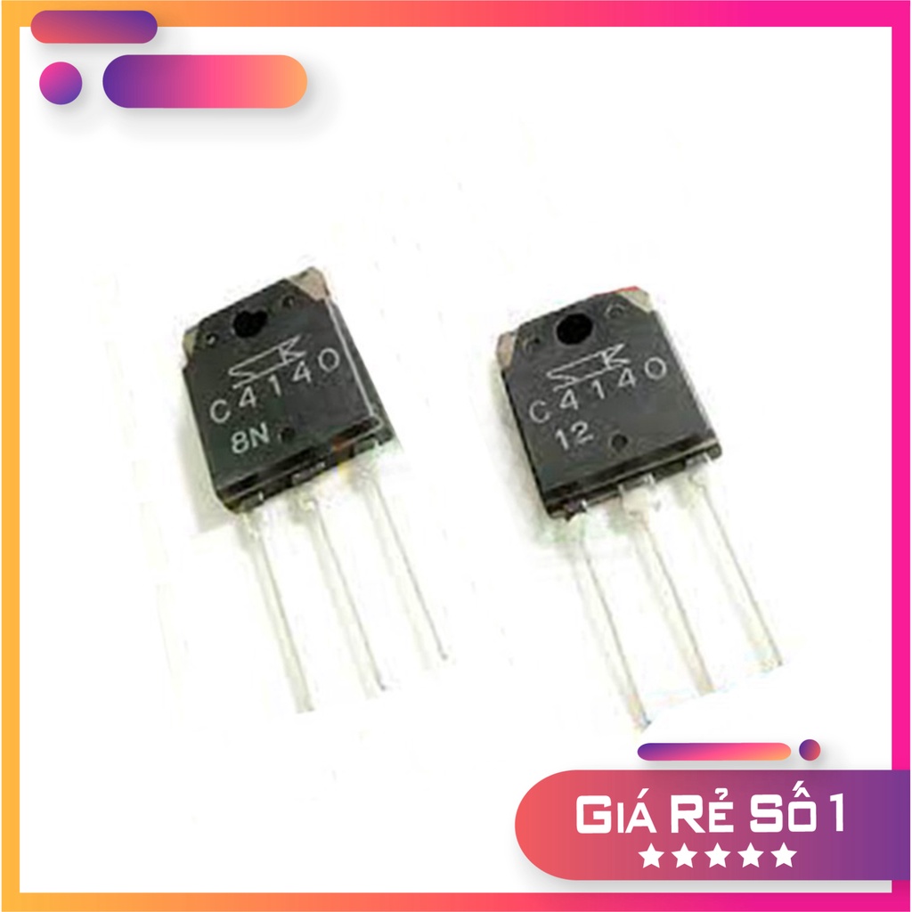 Combo 3 Con transistor 2SC4140 C4140 18A 500V mới chính hãng saken linh ...