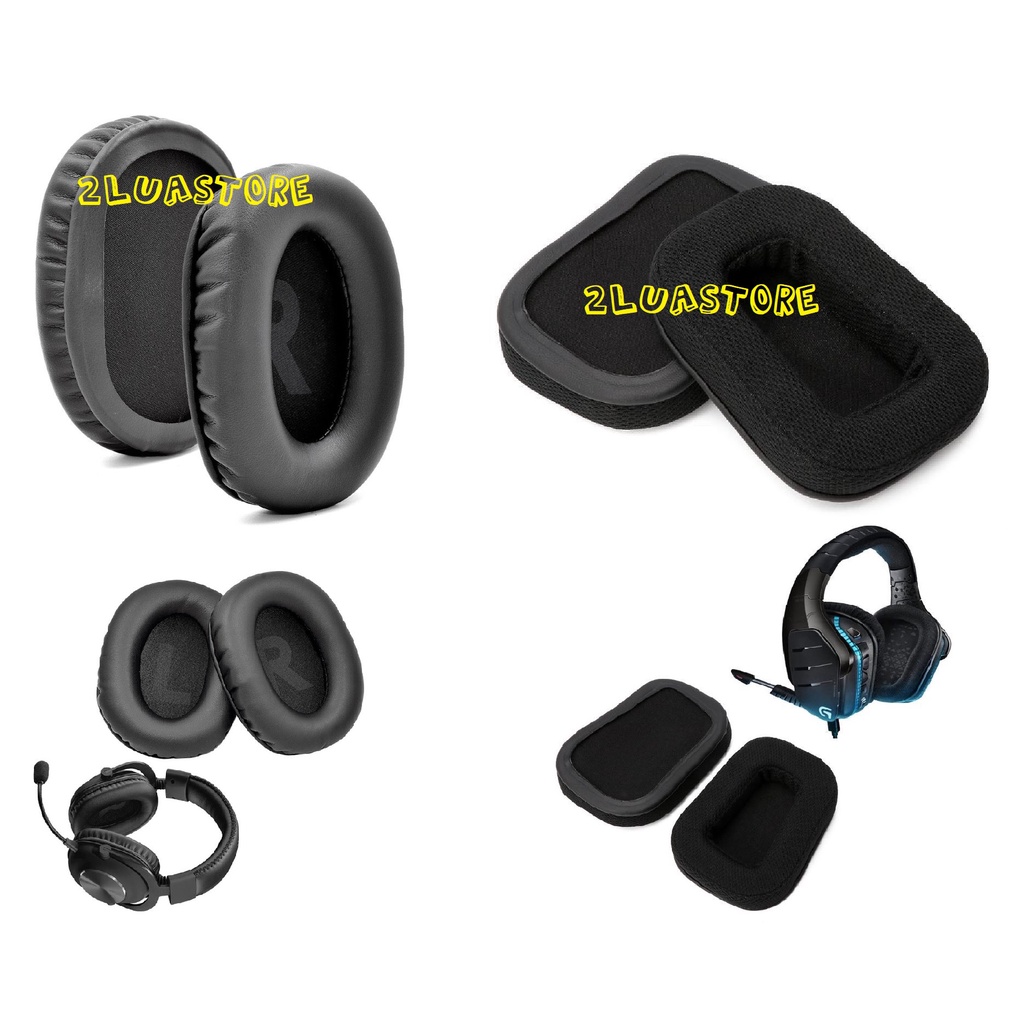 Đệm tai nghe cho Logitech G733 , G633 , G633s, G933 , G935, GPro Gen 2 ...