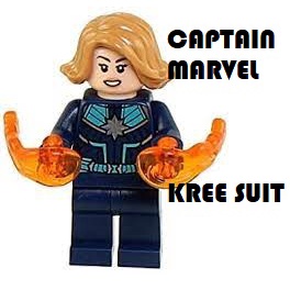 (LEGO SUPER HEROES MINIFIGURE ) NHÂN VẬT CAPTAIN-MARVEL | Shopee Việt Nam