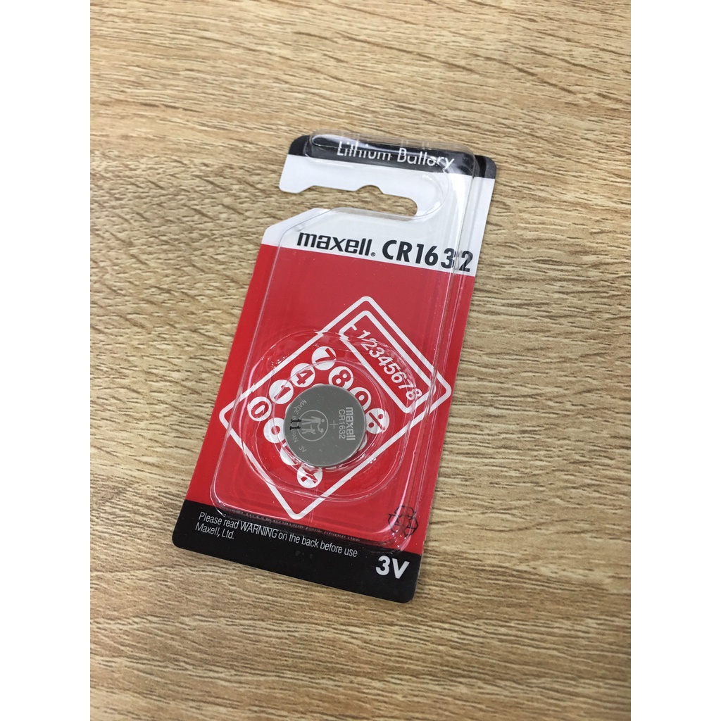 Pin Maxell CR1632 1632 Pin 3v Lithium Chính Hãng Japan | Shopee Việt Nam