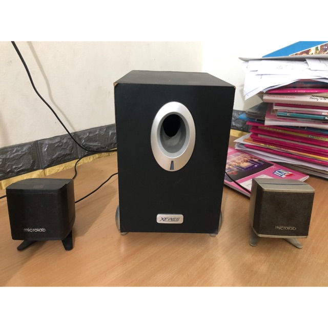 Loa vi tính Sub Xfree + loa vệ tinh Microlab | Shopee Việt Nam