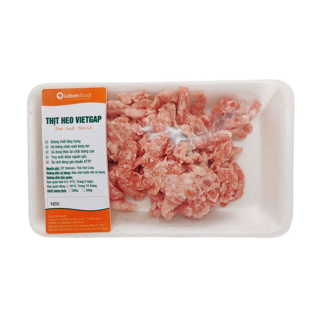 [GIAO HỎA TỐC ĐÀ NẴNG 2H] - Thịt heo xay Vietgap 150g | Shopee Việt Nam
