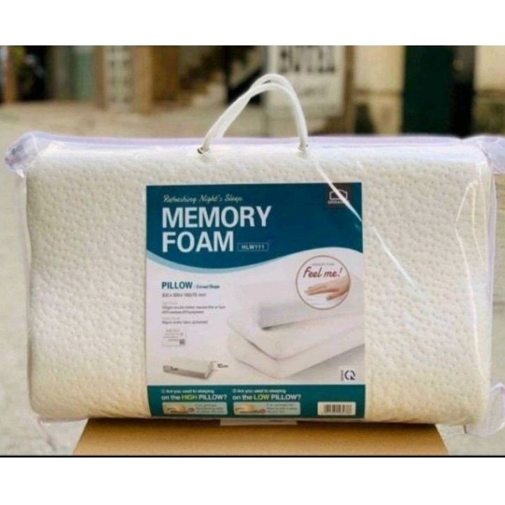 Gối cao su non Memory Foam Cong 50D Lock&Lock - HLW111 | Shopee Việt Nam
