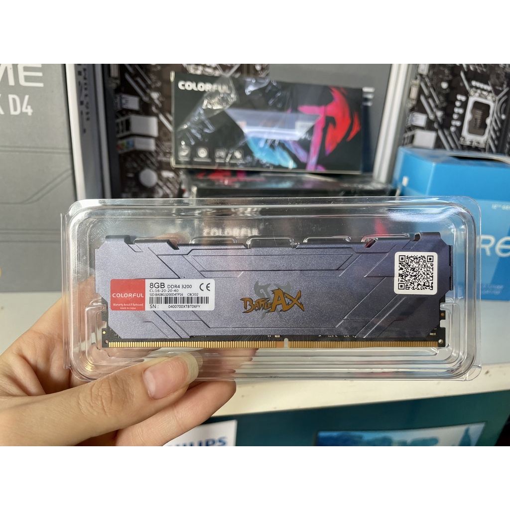 Ram DDR4 Colorful 8G/3200 (1x 8GB) Battle AX Tản nhiệt | Shopee Việt Nam