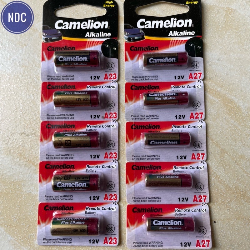 Pin 12V A23/A27 Camelion Alkaline Cho Chuông Cửa, Điều Khiển Cửa Cuốn ...