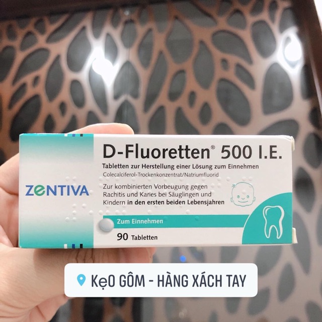 VITAMIN D FLOUR - ĐỨC 500IE | Shopee Việt Nam