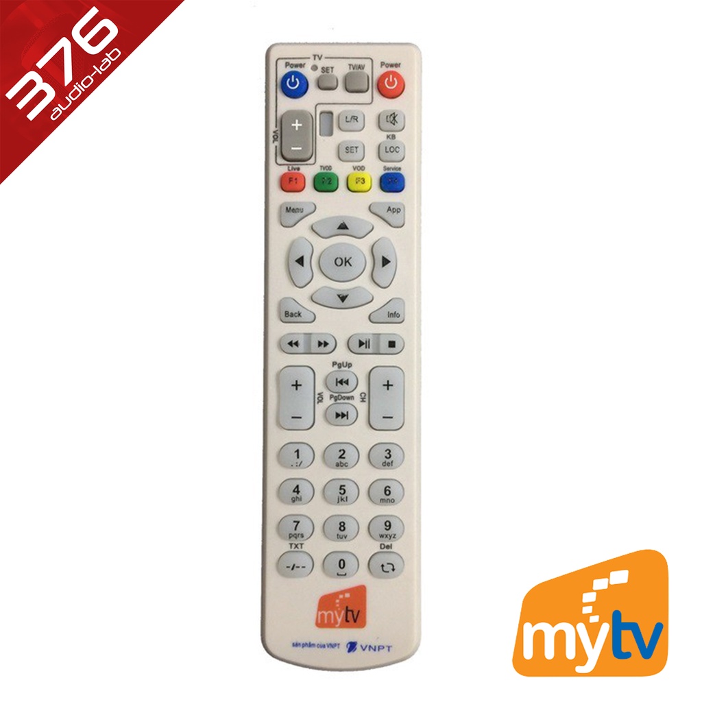 Remote điều khiển đầu thu MYTV ZTE - MY TV ZTE dùng PIN 3A | Shopee ...