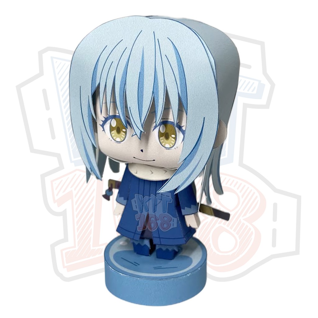 Mô hình giấy Anime Chibi Rimuru Tempest – That Time I Got Reincarnated ...