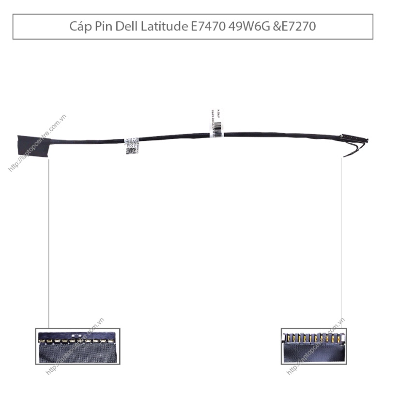 Cáp nối pin cho Laptop Dell Latitude 7270 và 7470 | Shopee Việt Nam