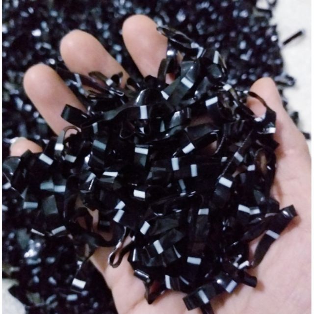 1 KG THUN CỘT TÓC CỌNG TO MÀU ĐEN | Shopee Việt Nam