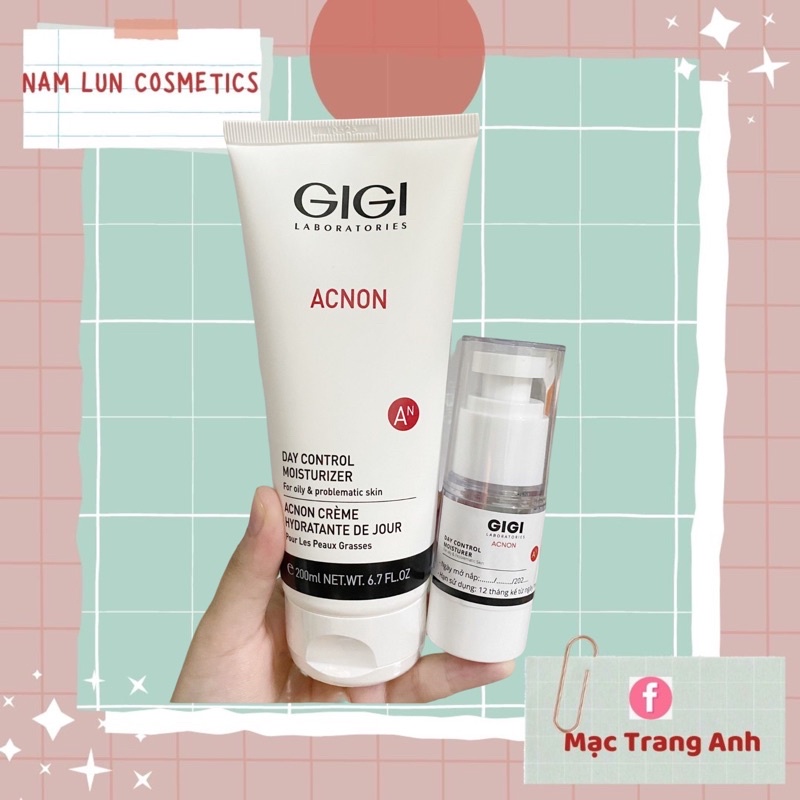 Kem dưỡng Gigi Acnon Day Control Moisturizer cream ngày | Shopee Việt Nam
