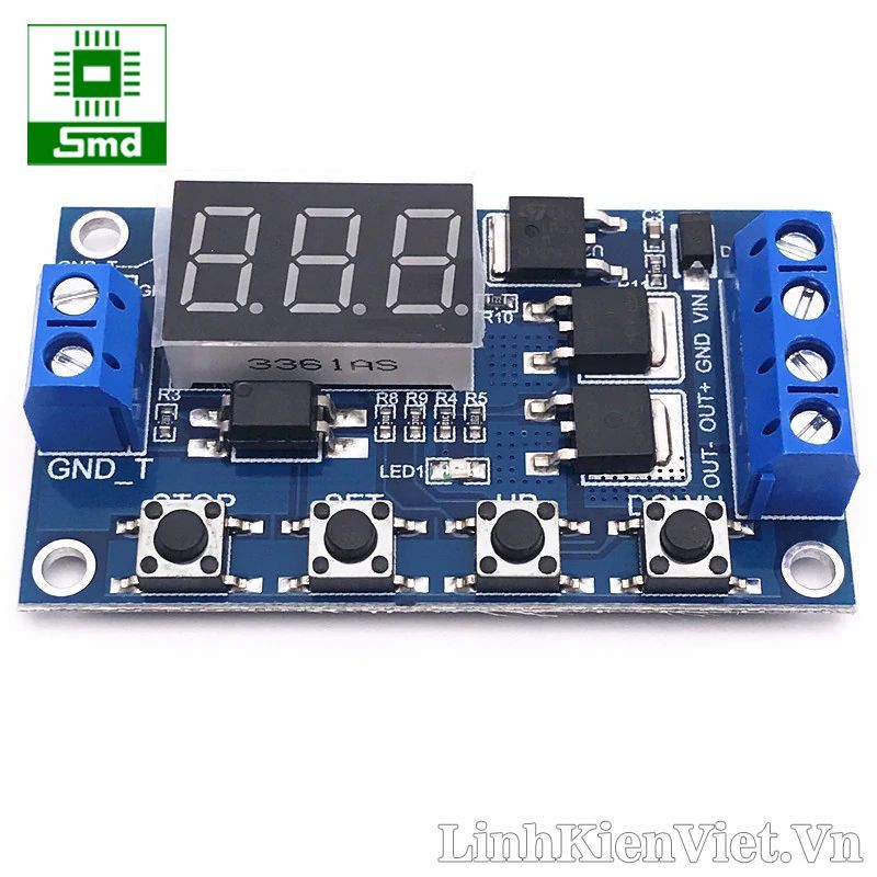 Module timer 2 đầu ra mosfet (module định thời 2 đầu ra) (5-36V ...