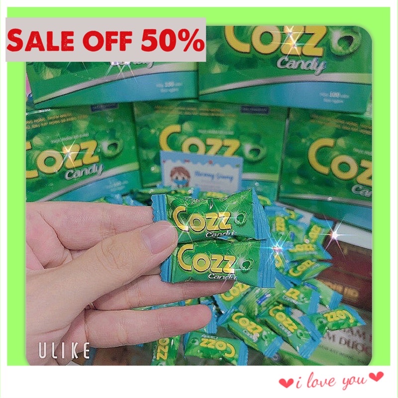 Kẹo Ngậm ho Cozz - làm ấm và thông họng, thơm miệng , hỗ trợ giảm ho ...
