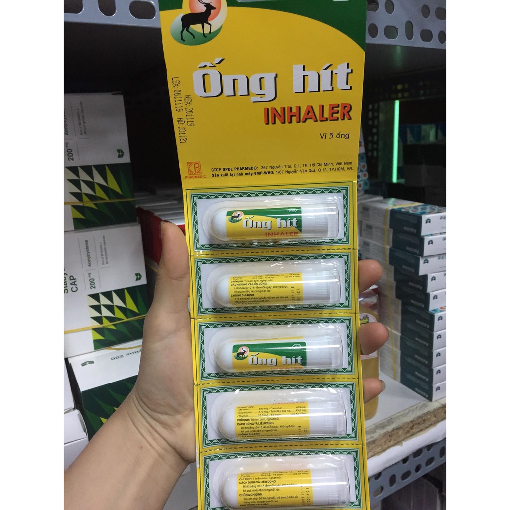 Ống hít inhaler pharmedic | Shopee Việt Nam