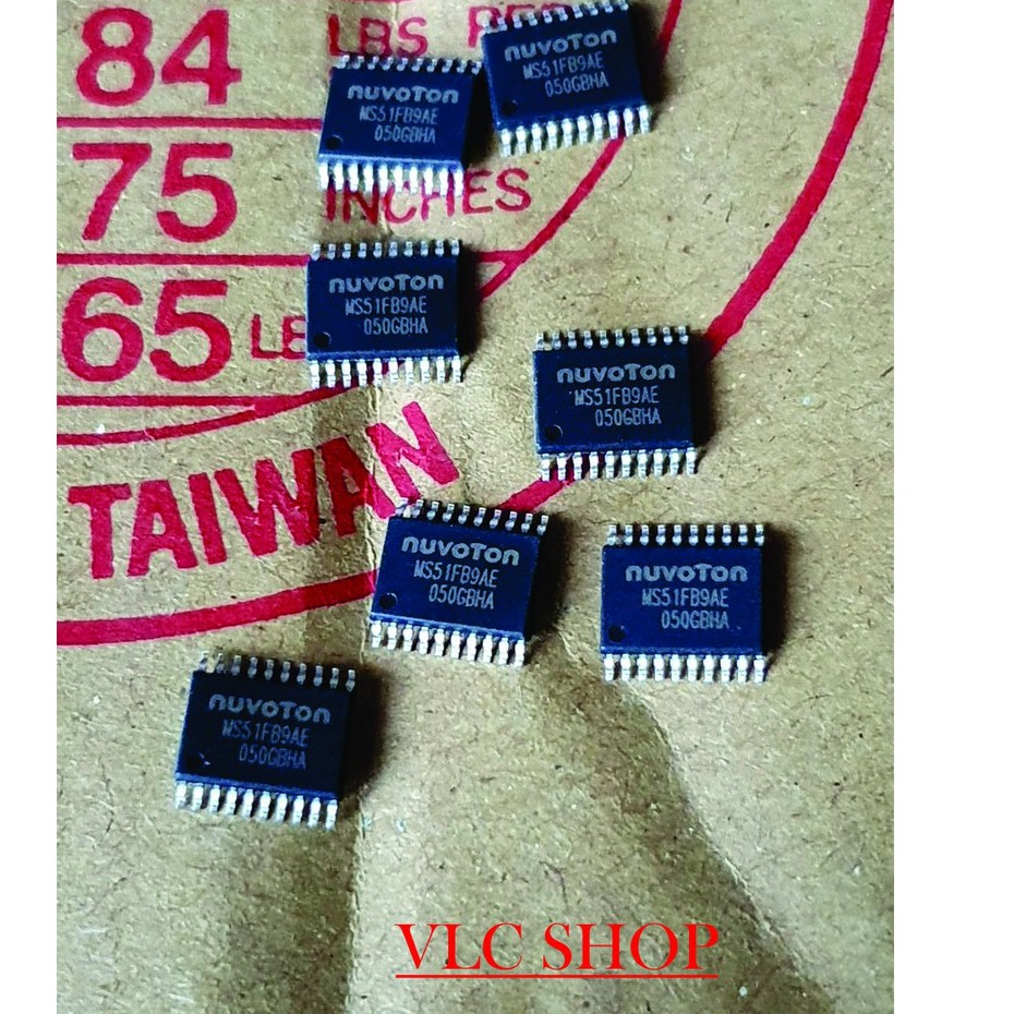 Vi điều khiển nuvoton Ms51fb9ae combo 50 con | Shopee Việt Nam