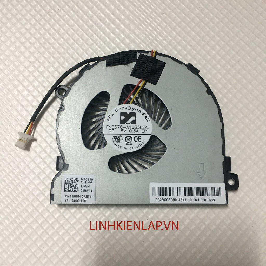 Quạt tản nhiệt laptop dell inspiron 14 15 5000 5547 5548 5542 5543 5447 5448 5442 5443 cpu fan ...