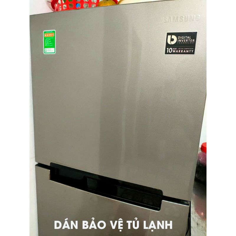 100cm Giấy decal trong nilon bọc dán chống xước tủ lạnh bàn học B071 ...