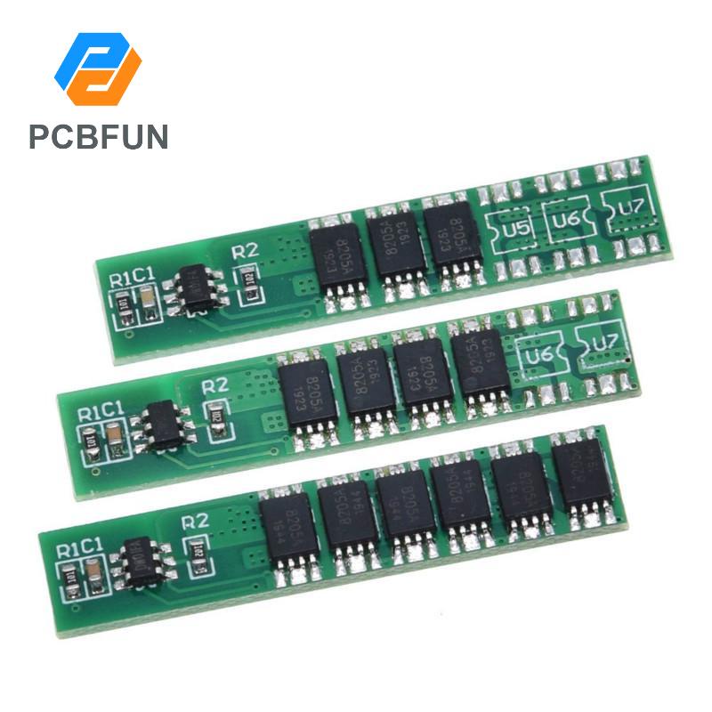 Bảng mạch bảo vệ PCBFUN cho pin Li-Ion 18560 1S 2A / 3A / 4.5A / 6A ...