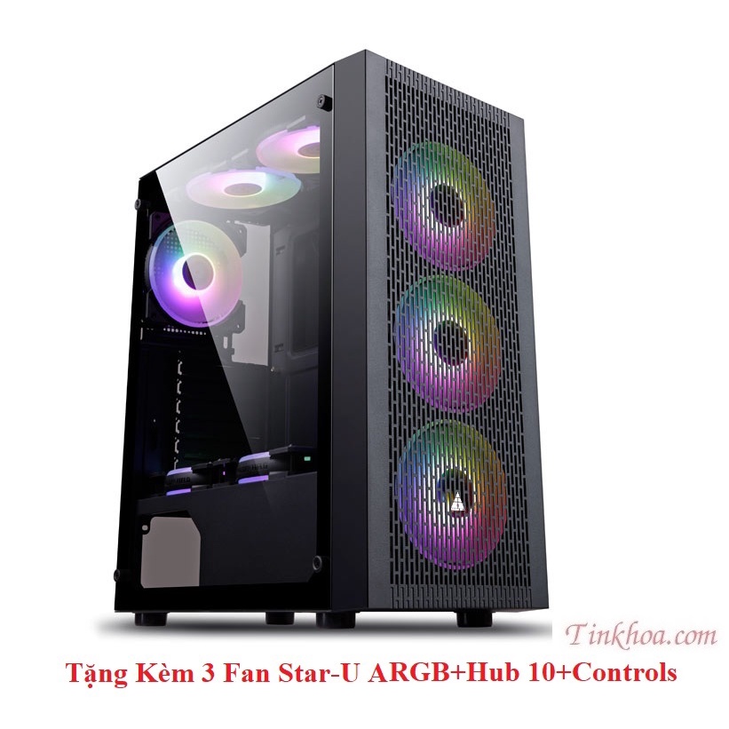 CASE VỎ MÁY TÍNH GOLDEN FIELD N95FA-Gaming Pro.Kèm Fan. | Shopee Việt Nam