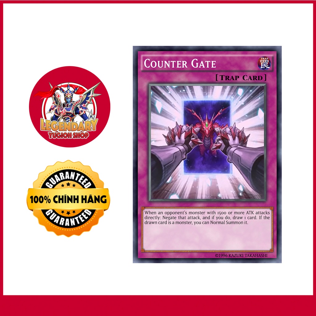 [Thẻ Bài Yugioh Chính Hãng] Counter Gate | Shopee Việt Nam