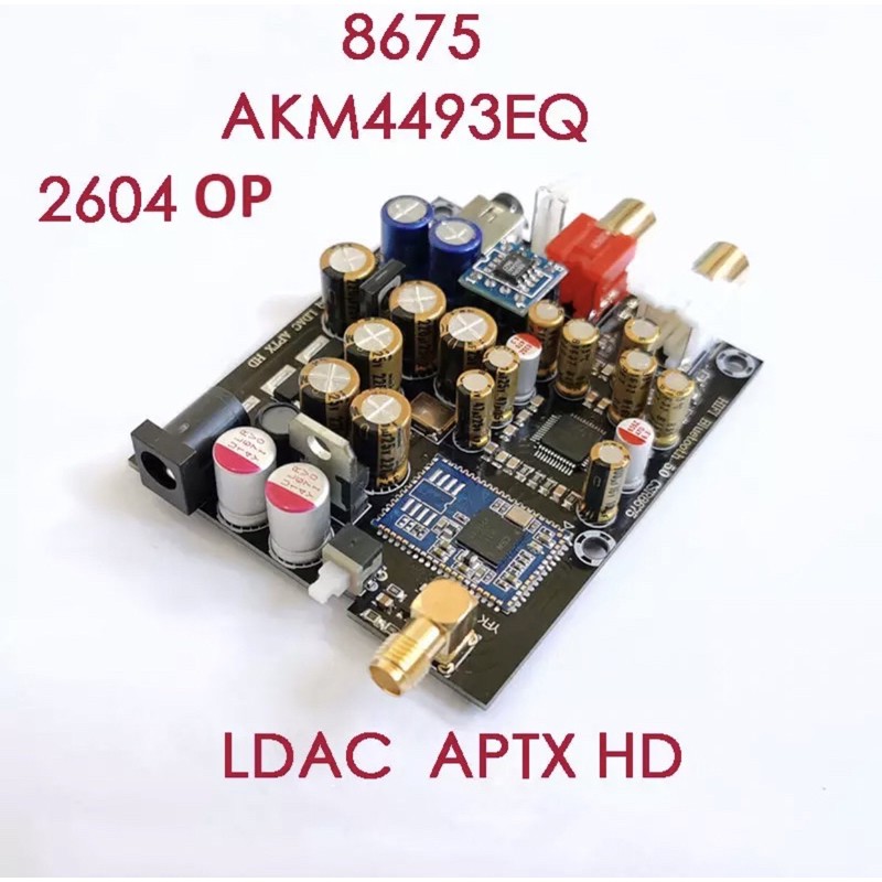 Mạch Giải Mã Bluetooth CSR8675, LDAC, AKM4493EQ, OPA2604 | Shopee Việt Nam