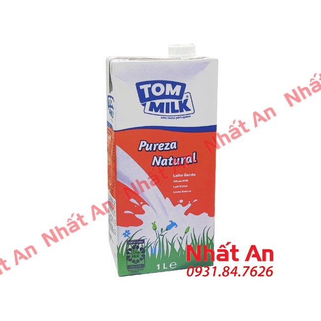 Sữa tươi không đường nguyên kem Tom Milk 1L | Shopee Việt Nam