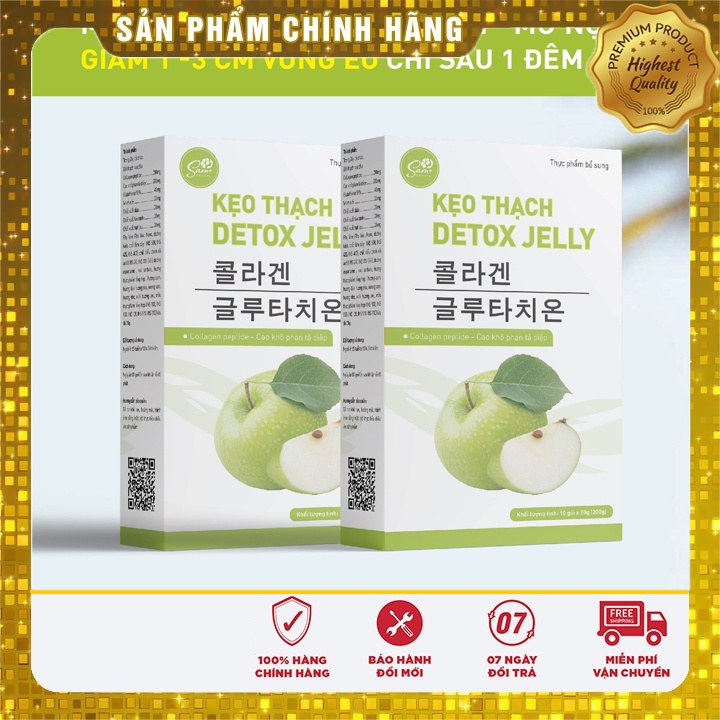 thạch táo jelly detox ăn kiêng giữ vóc dáng đẹp | Shopee Việt Nam