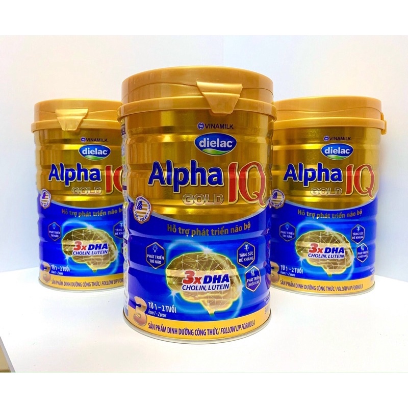 (HÀNG CHÍNH HÃNG ) Sữa bột alpha gold 3-900g(cho trẻ từ 1-2tuoi ...