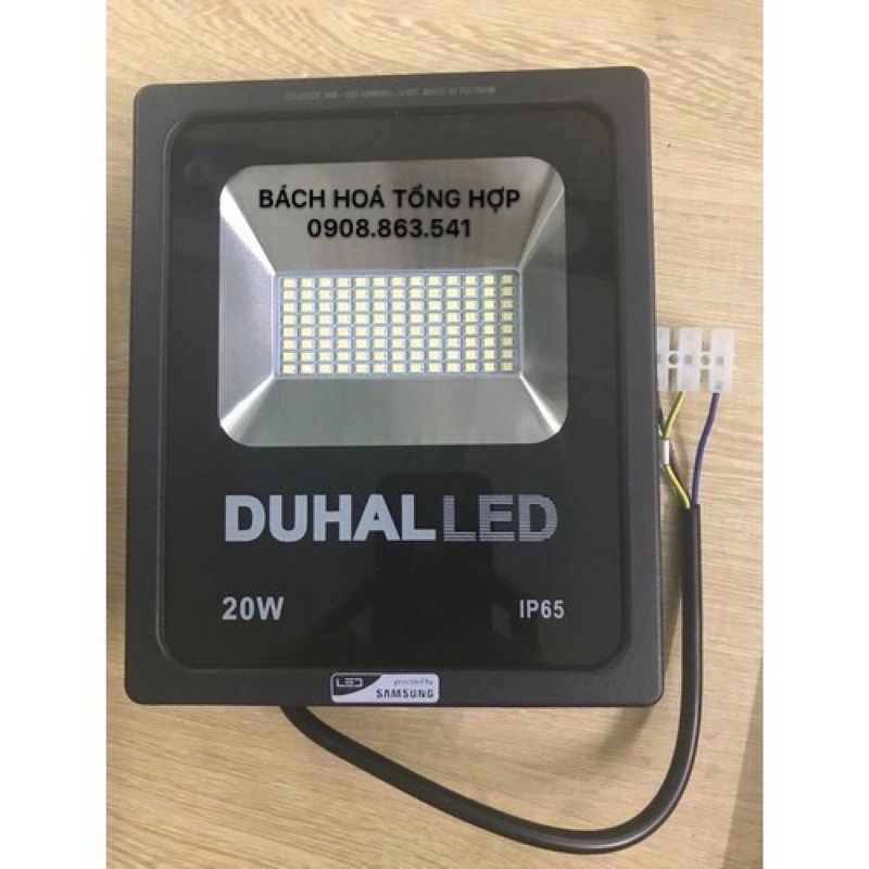 Đèn Pha Led Duhal 20W Chính Hãng Ánh Sáng Trắng Và Vàng | Shopee Việt Nam