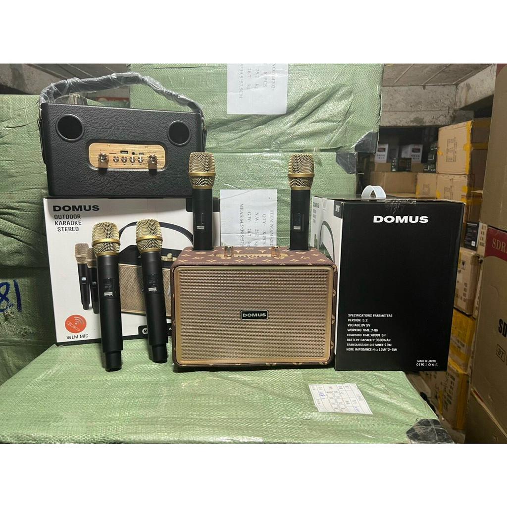 Loa Bluetooth DOMUS DP86 Kèm 2 Micro, Bass Mạnh, Âm Thanh Rõ, Full Box ...